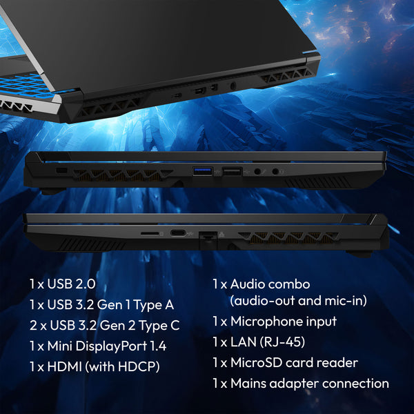 ERAZER Deputy P60 1TB Core i5 | Erazer Gaming Laptops Australia