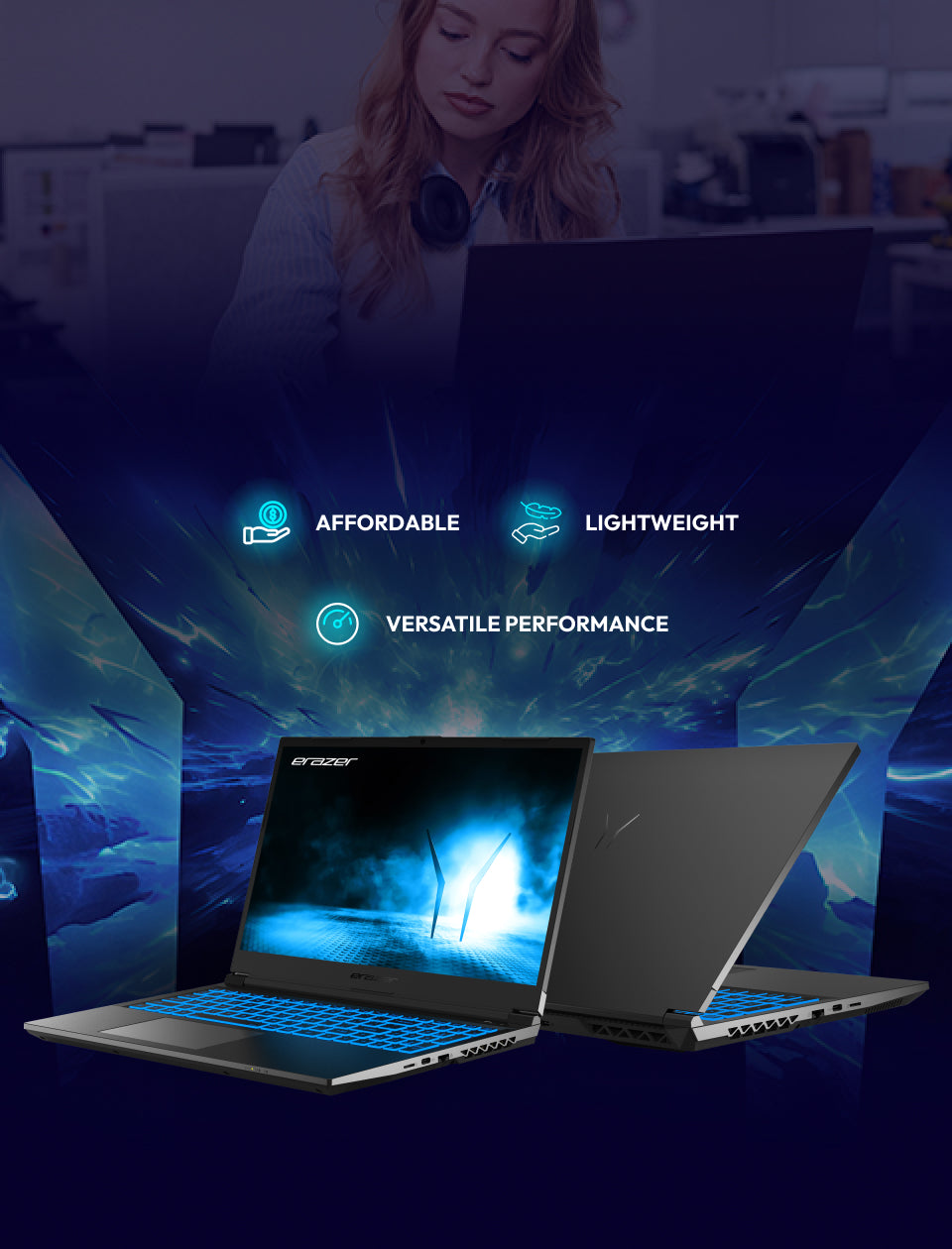 ERAZER Australia | Buy Gaming Laptops in Australia