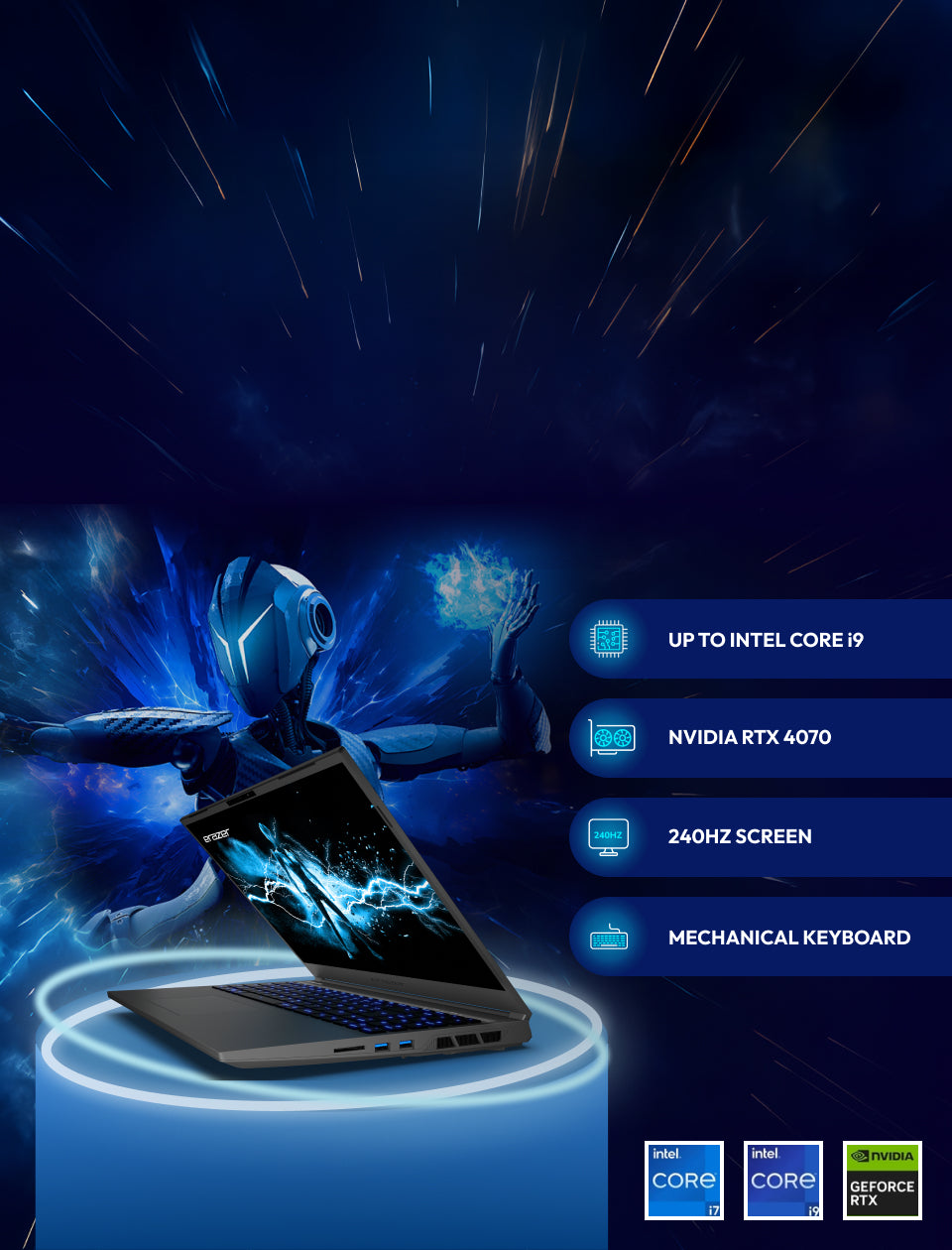 ERAZER Australia | Buy Gaming Laptops in Australia
